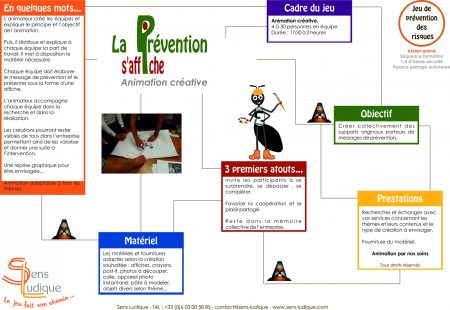 La Prévention s'Affiche : Prévention par le jeu - Sens Ludique