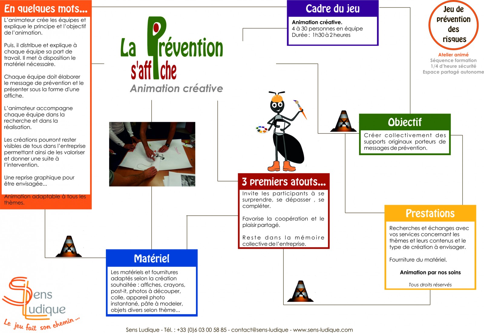 La Prévention s'Affiche : Prévention par le jeu - Sens Ludique